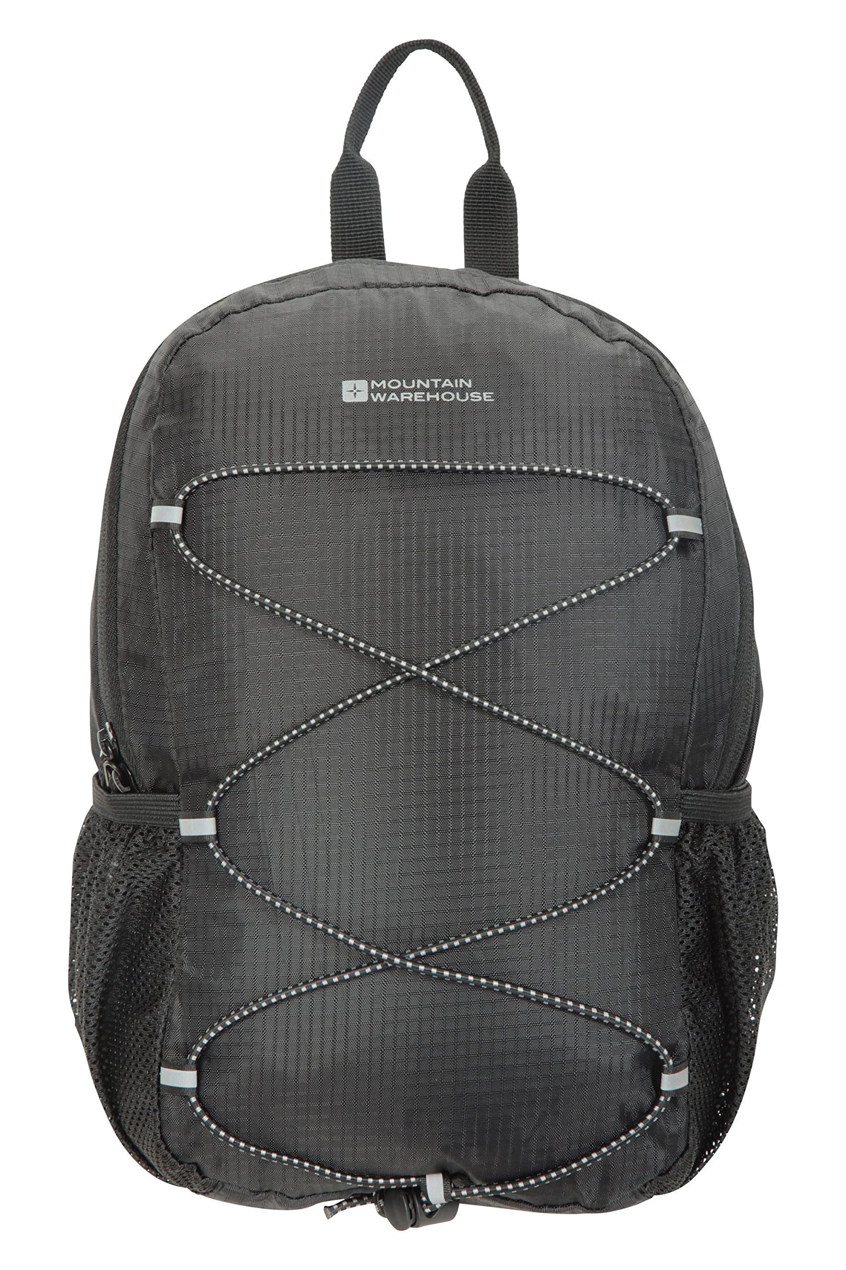 Mountain Warehouse Trek 8L Backpack - Stylish Mini Rucksack Bag Black