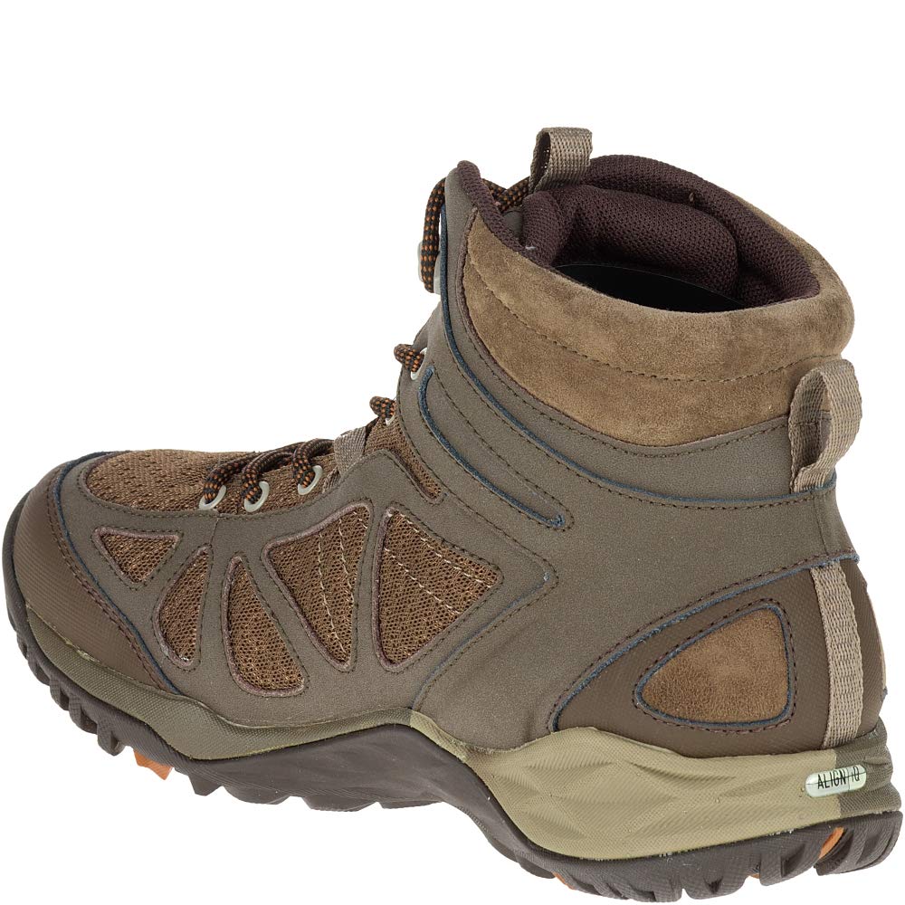 Merrell Women's Siren Sport Q2 Mid Waterproof Hiking Boot, Crown Blue, 11 M US