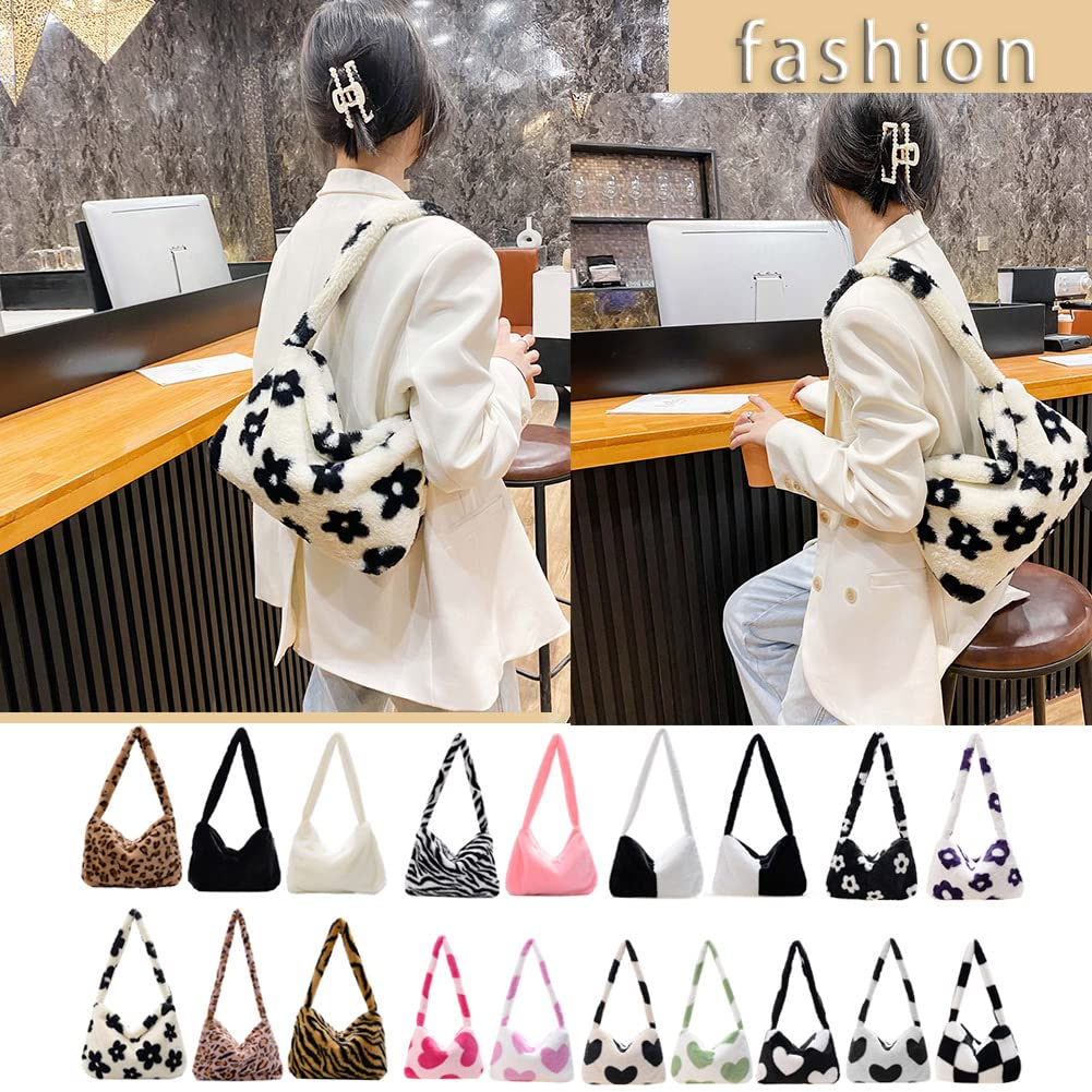 Shoulr Bags for Women P Tote Unrarm Bags t Flower Pattern er ni Armpit Bag