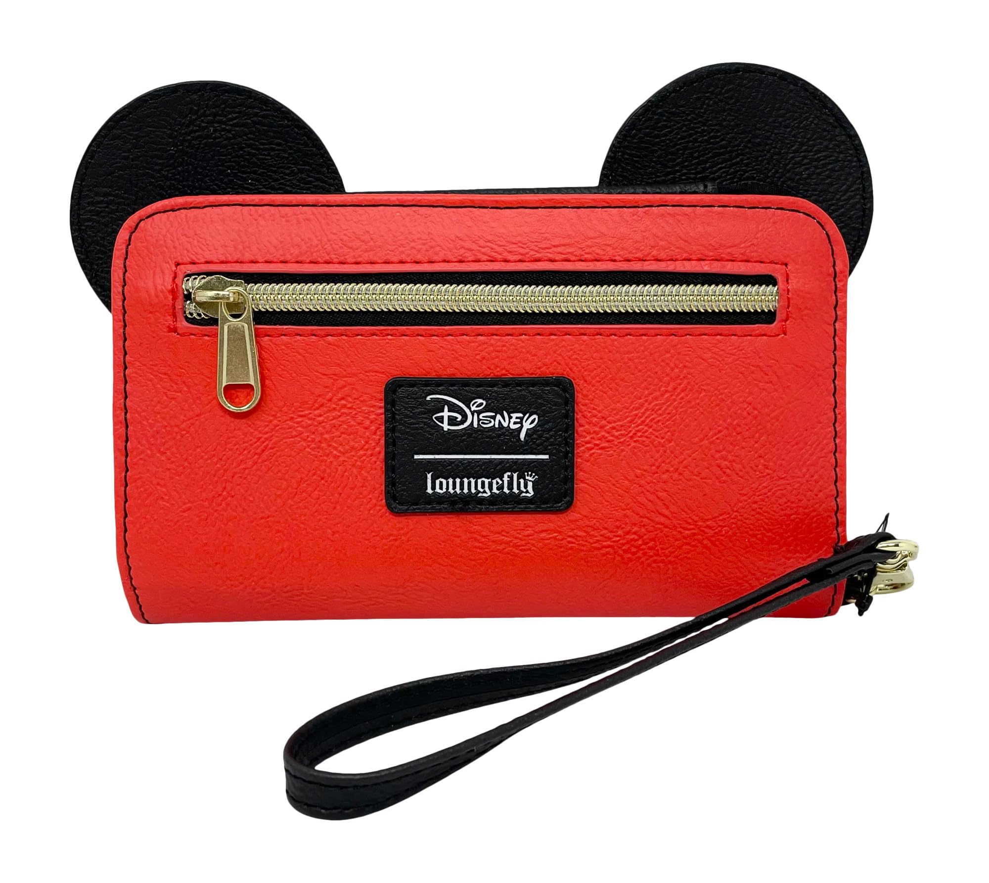 Loungefly Disney Mickey Mouse Cosplay Character Zip Around Tech Wallet