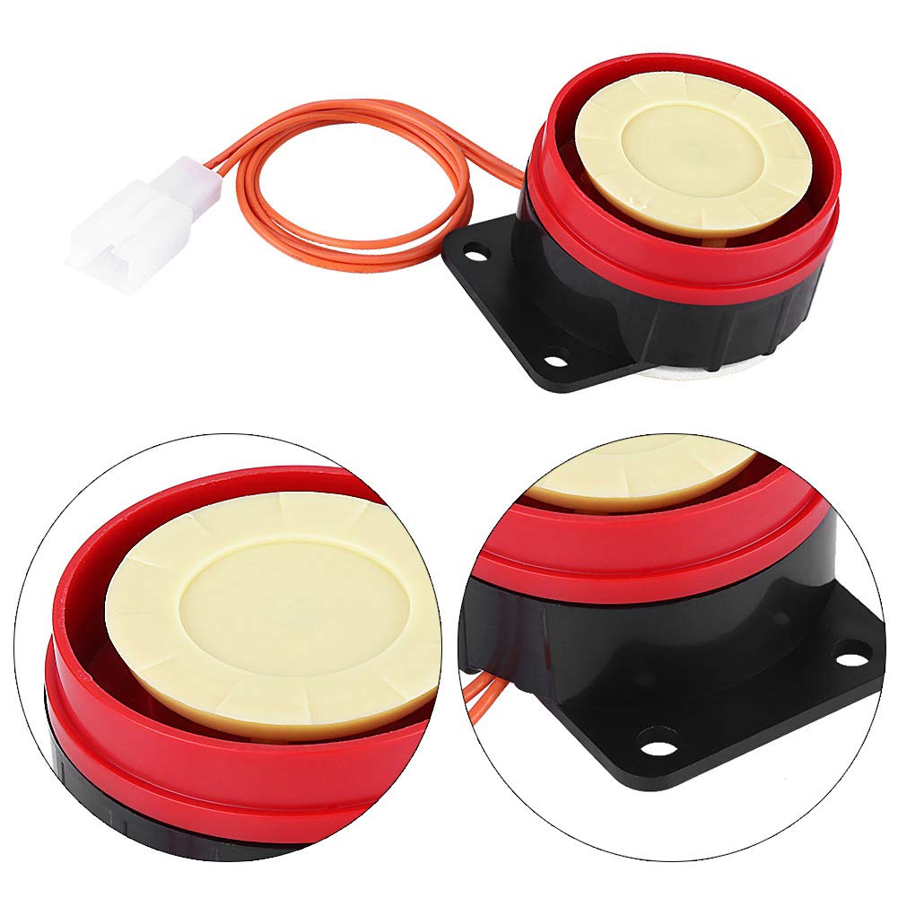 Motorcycle Alarm System, 12V Universal Motorcycle Anti-Theft System, Motorcycle Security Alarm with Double Remote Control Engine Start, Anti-Theft Security Kit for Motorcycle Bike Vehicle