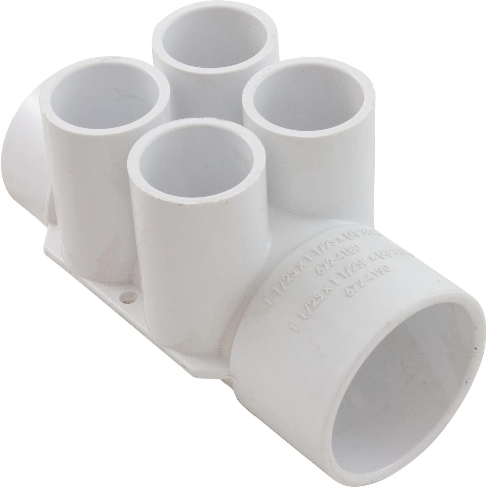 Waterway 4 Port Manifold 1-1/2in. S x 1-1/2in. SPG x (4) 3/4in. P 672-4190