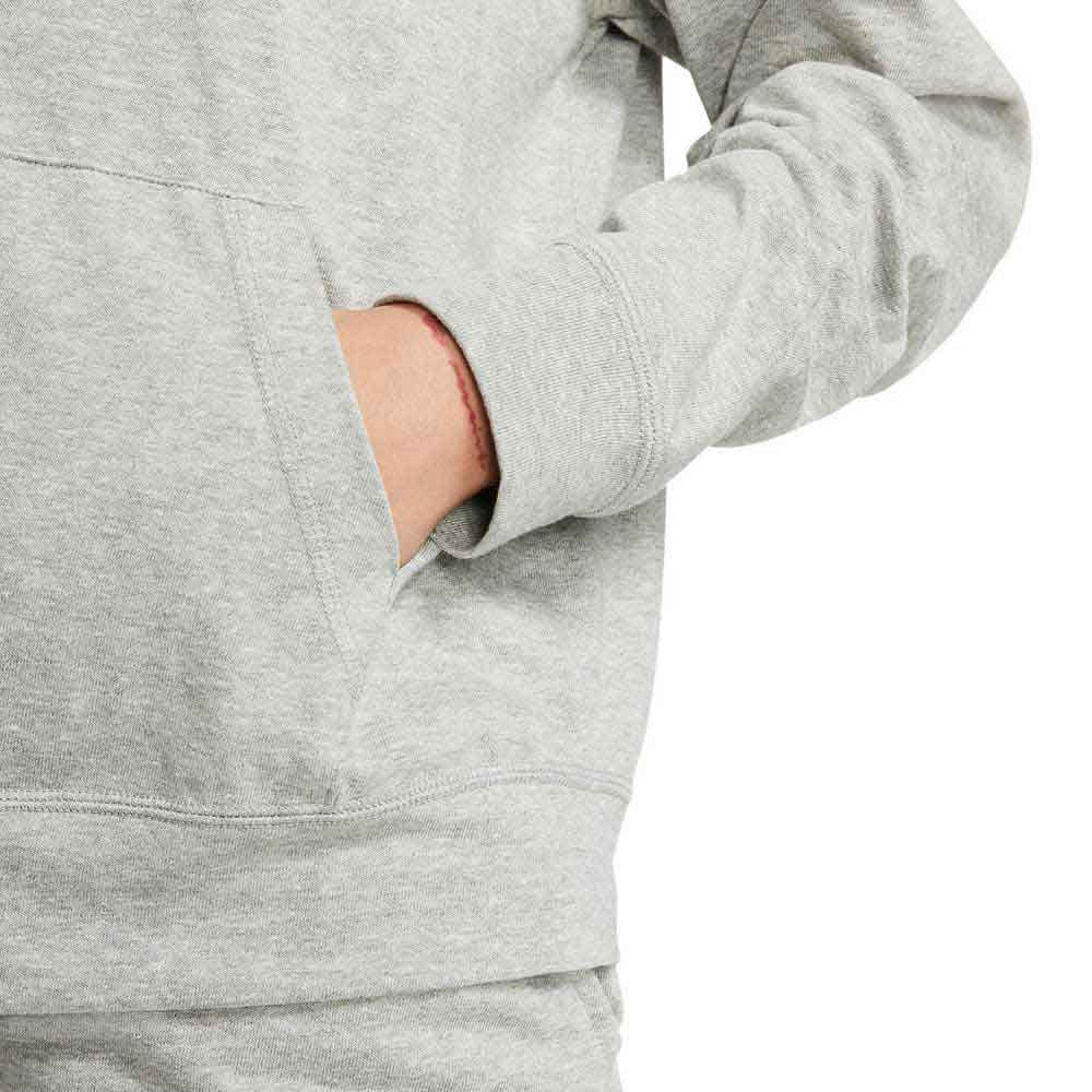 Nike NSW Gym Vintage Hoodie Full Zip Dark Grey Heather/Sail LG