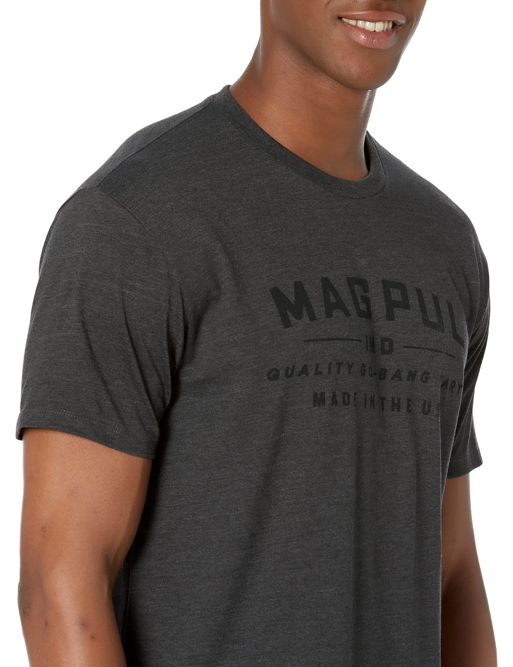 Magpul Men's Go Bang Parts CVC T-Shirt, Charcoal Heather, Medium