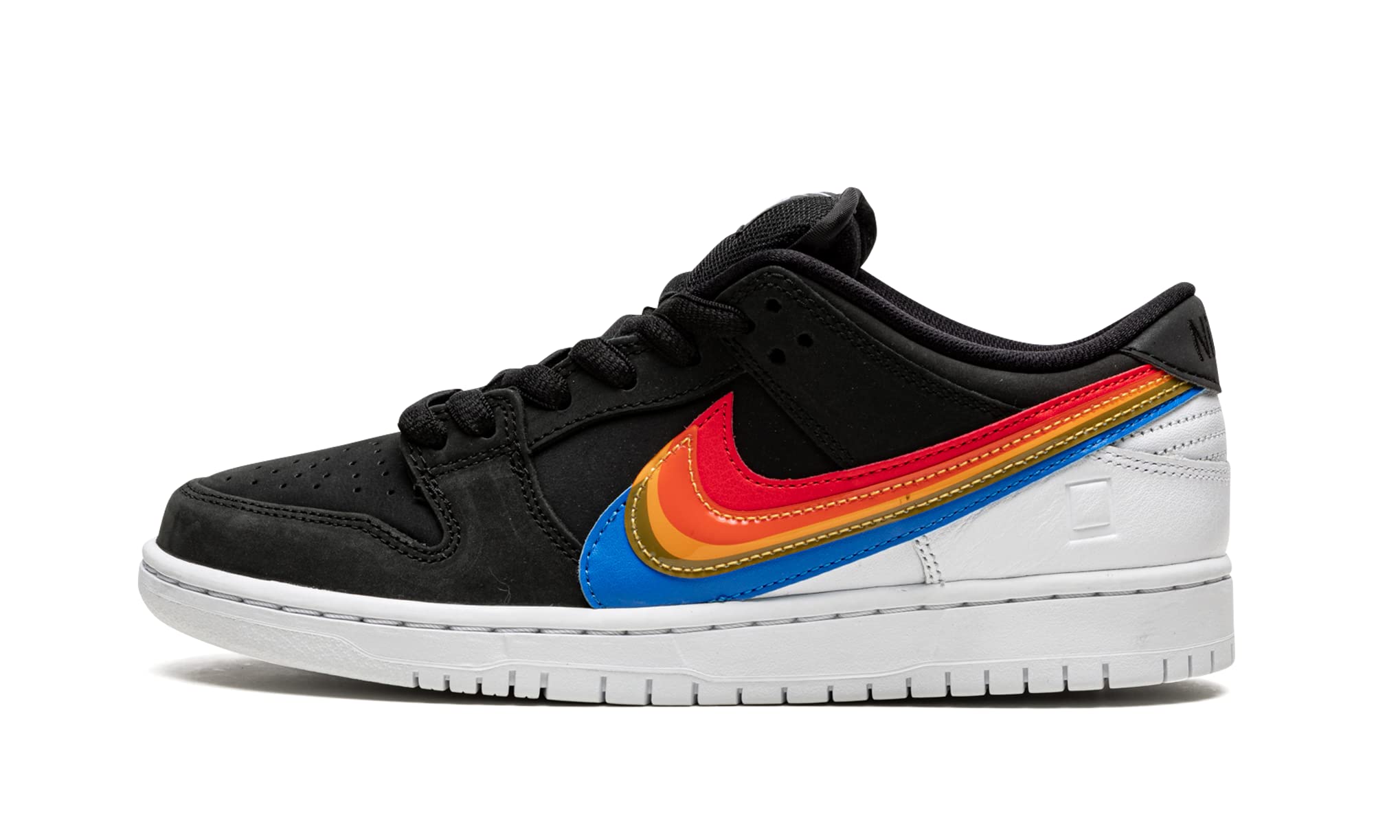 Nike Sb Dunk Low Pro Qs Mens Shoes Size - 8 Black/Black-White