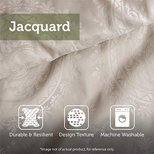Madison Park Cozy Comforter Set - Trendy Design, All Season Down Alternative Luxury Bedding with Matching Shams, Decorative Pillows, Quinn, Sequins Jacquard Grey King(104"x92") 7 Piece