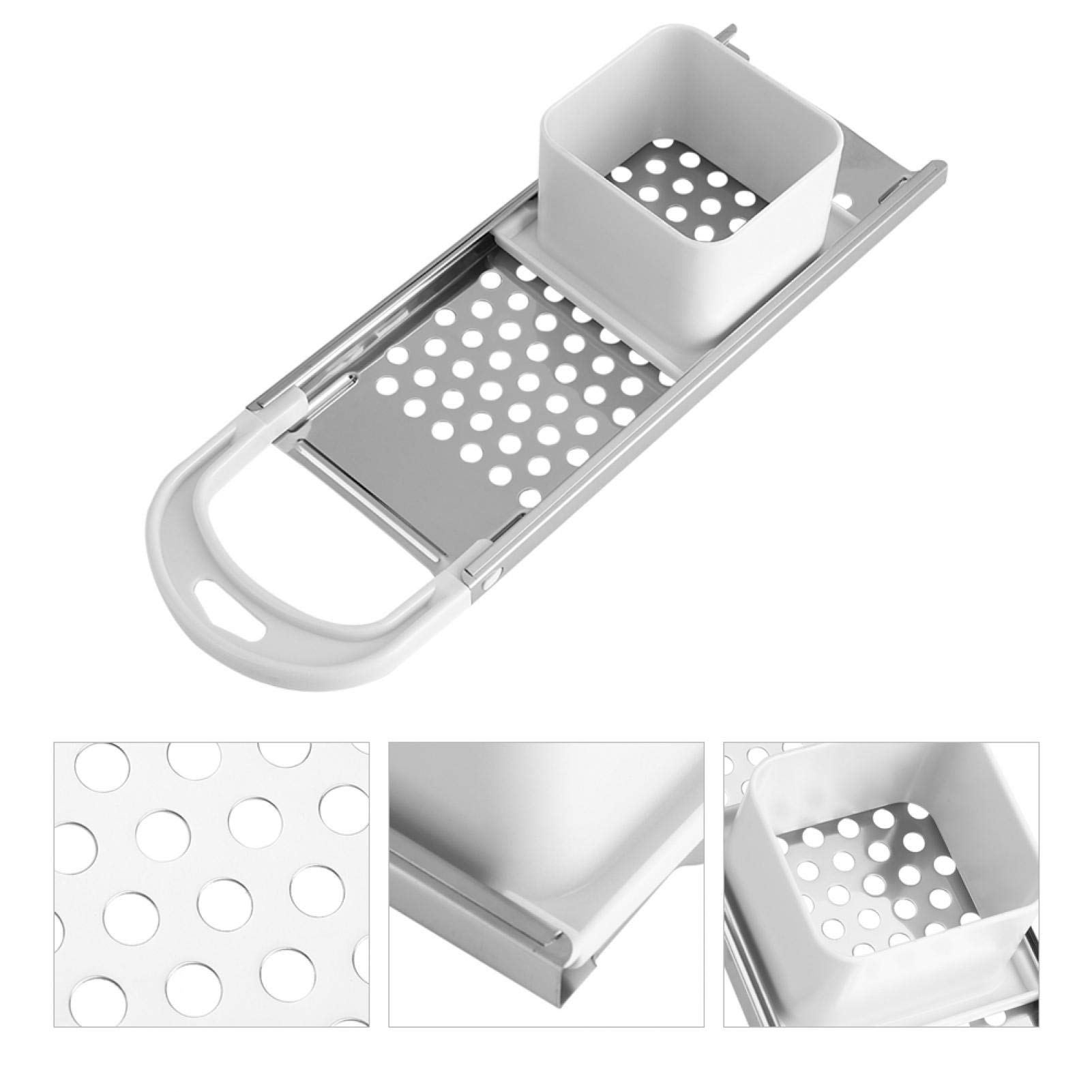 Stainless Steel Spaetzle Maker, Convenient Storage Space Saving Quickly Create Perfect Even Spots Savoury Sweet Dishes Great Substitute for Pasta Rice Potatoes