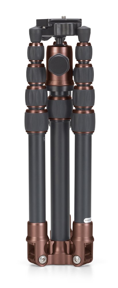 MeFOTO Classic Aluminum Backpacker Travel Tripod Kit - Chocolate (A0350Q0E)