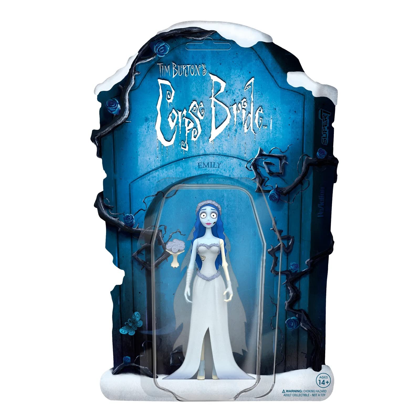 Super7 Tim Burton’s Corpse Bride Emily Reaction Figure 3.75 Inch