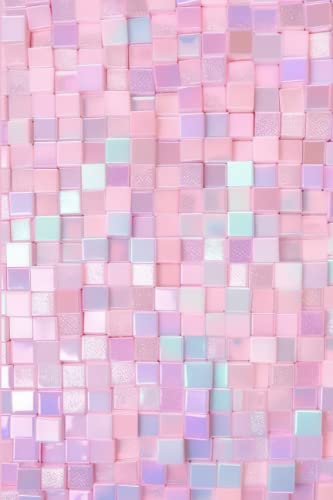 Pink tiled Planner 2023/2024 notebook diary: organiser calendar Contacts