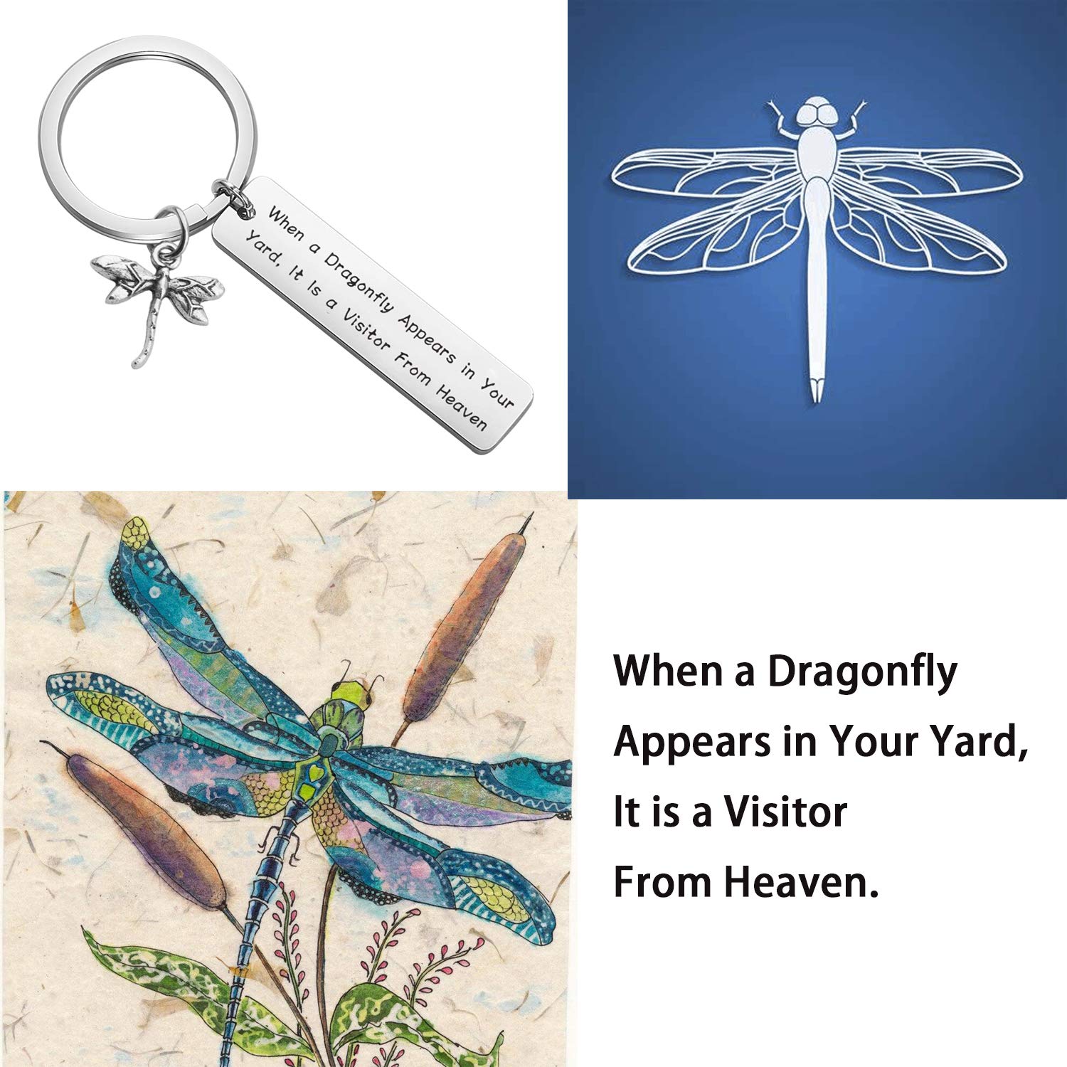 MAOFAED When Dragonfly Appears in Your Yard (Dragonfly Appears)