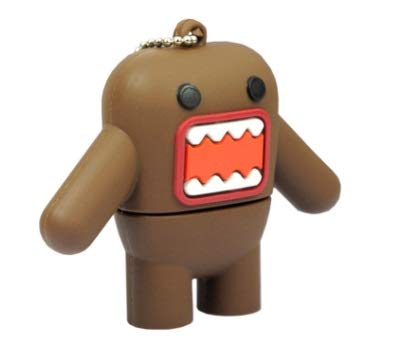 MOJO 32GB Japanese Character USB Flash Drive - Fast Data Transfer for Computers, PCs, Laptops, Desktops, Macs (Domo-Kun NHK Domo)
