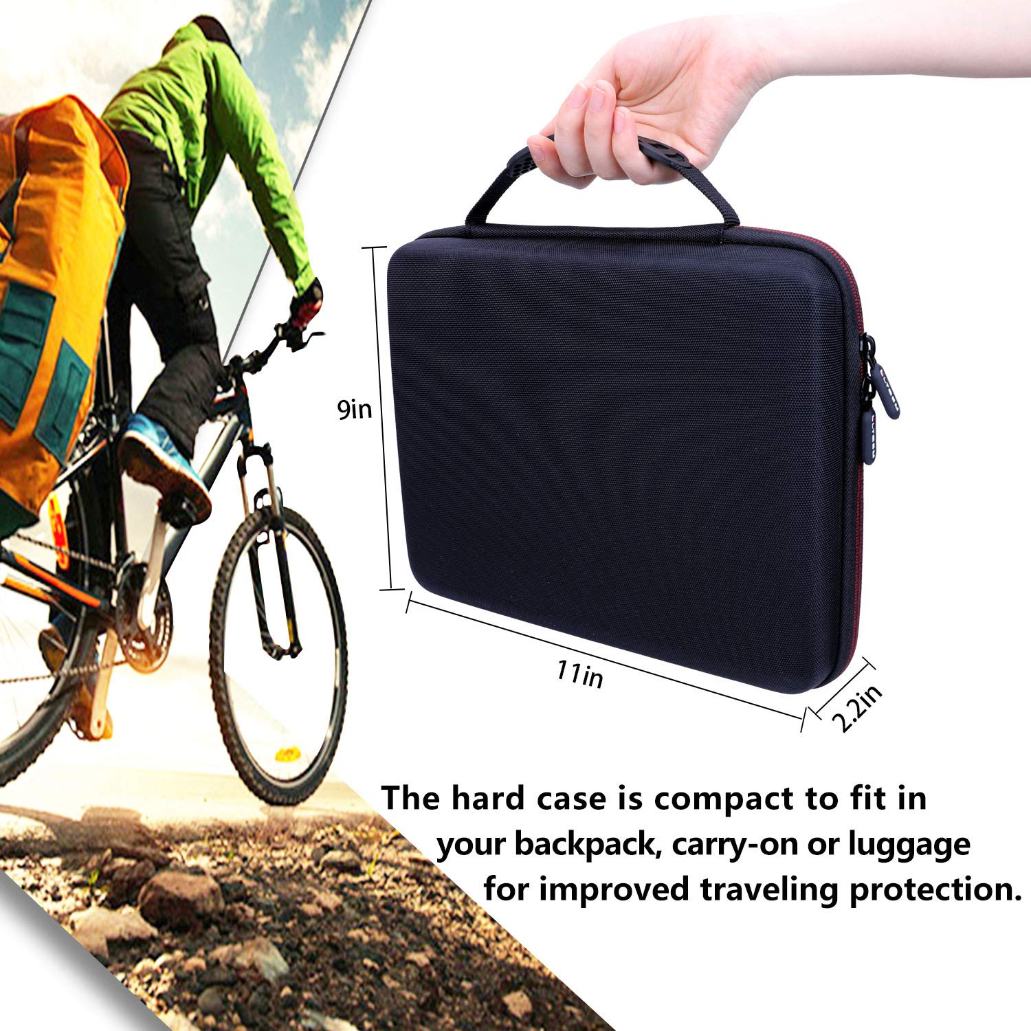 LTGEM Hard Case for AKAI Professional MPD218 | Ultra Portable USB Bus Powered 16 Pad USB/MIDI Pad Controller