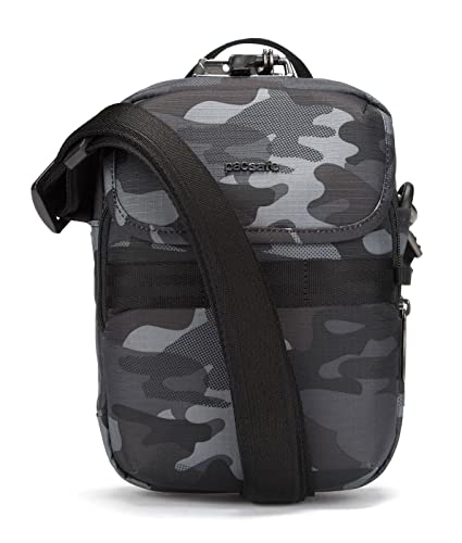 Pacsafe Metrosafe X Anti Theft Compact Crossbody - Fits 8" Tablet, Camo