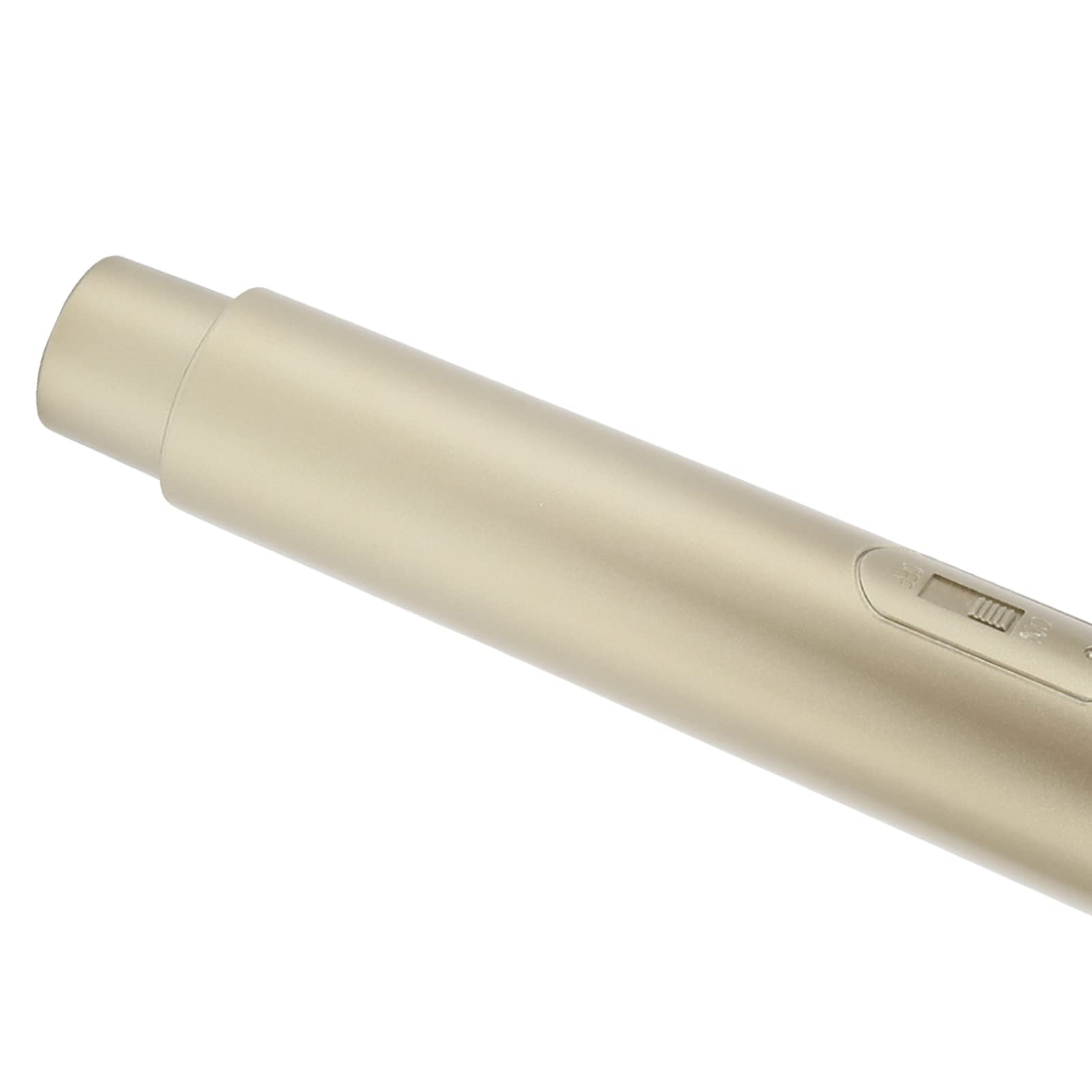 Shanrya Fake Microphone for Singing, Plastic Prop Mic Prop Microphone with 1 X Prop Microphone for Parties(Gold)