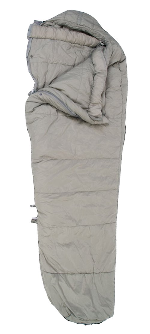Military Outdoor Clothing Previously Issued U.S. G.I. Urban Gray Intermediate Cold Weather Sleeping Bag