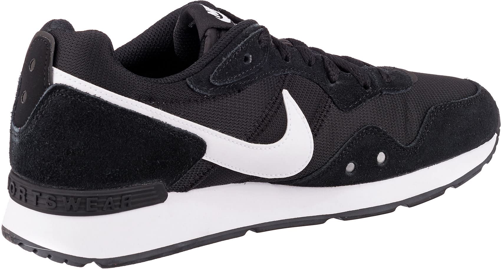 Nike Men's Sneaker, Black White Black, 11