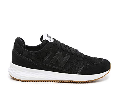 New Balance Women's Modern Sneaker, Black/White, 6