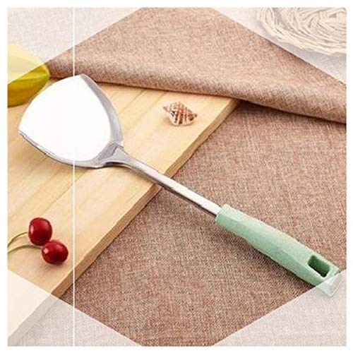 LMMDP 1 Set Sstainless Steel Cookware Shovel Spoon Non Stick Kitchenware Cooking Supplies Kitchen Utensil for Home