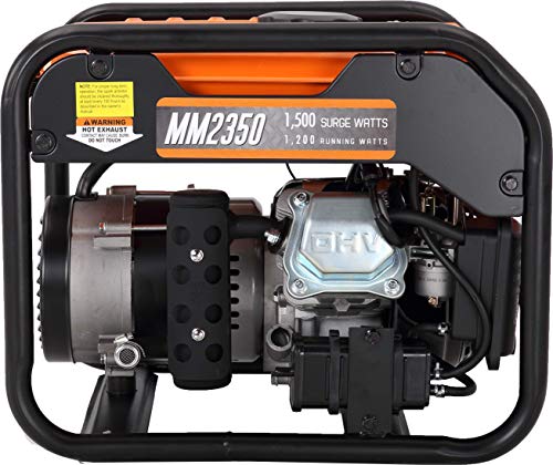Mech Marvels MM2350 Portable Generator, Orange