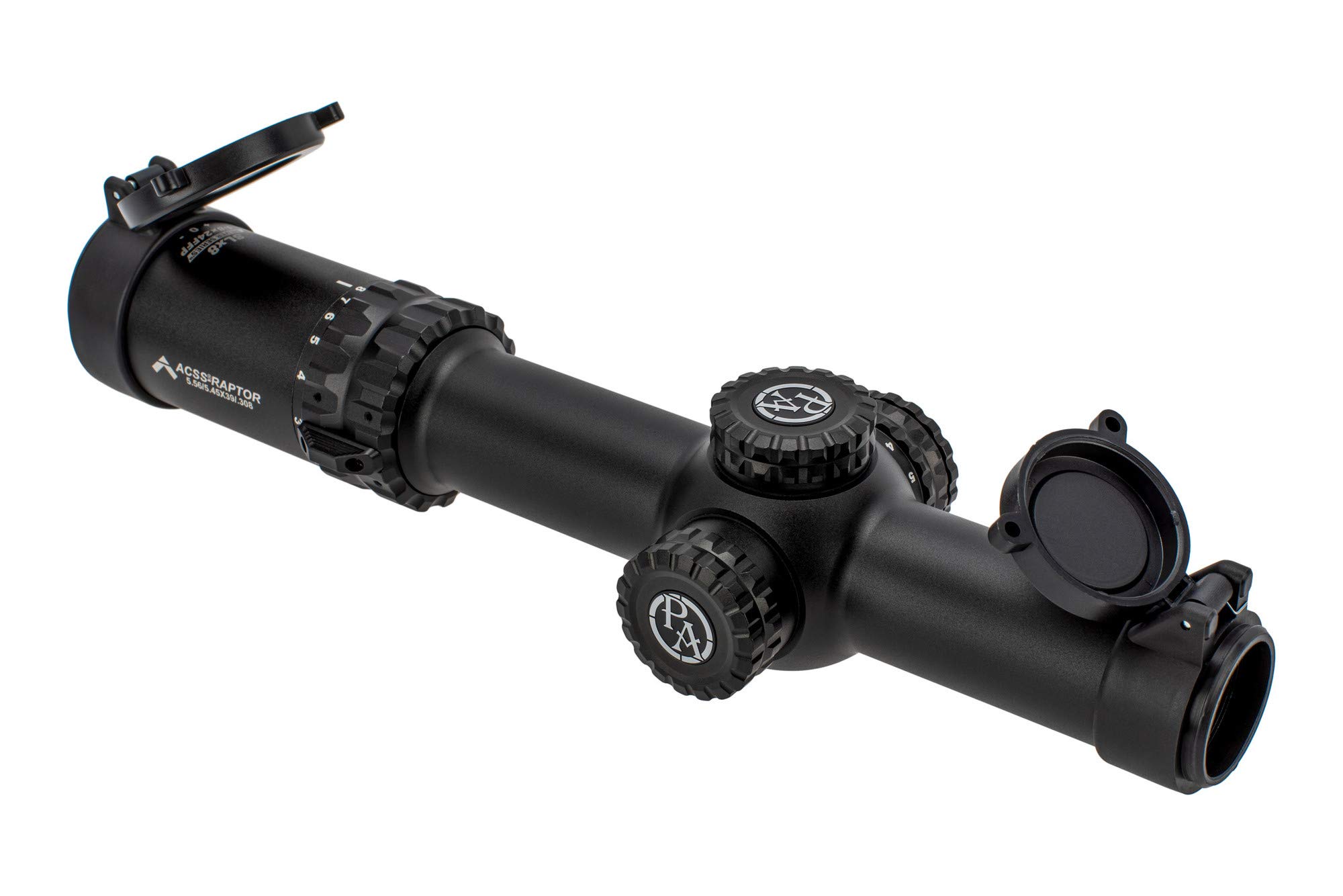 Primary Arms SLX 1-8x24FFP Rifle Scope - Illuminated ACSS Griffin X MIL Reticle