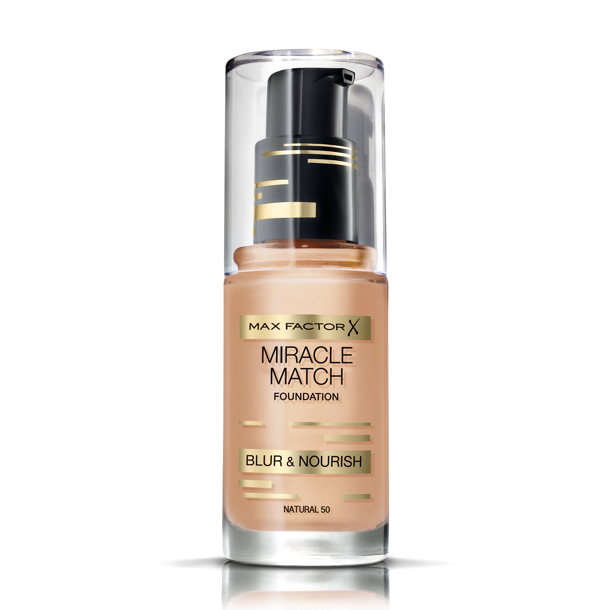 Max Factor Miracle Match Foundation, No. 47 Nude