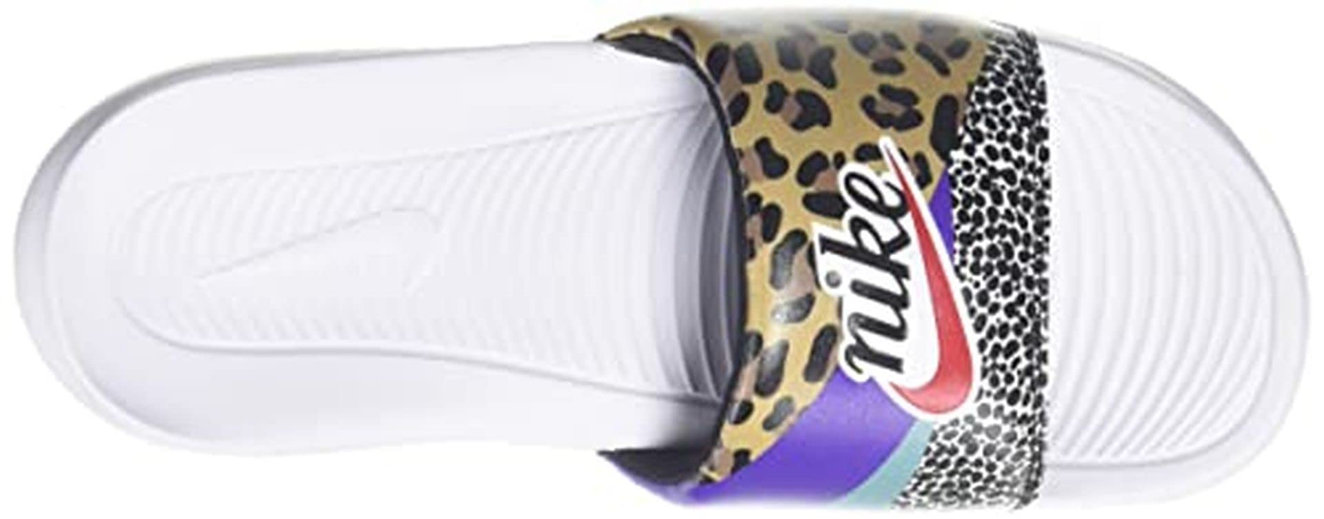 NIKE WOMEN'S VICTORI ONE SLIDE PRINT, White, 4.5 UK (6.5 US)