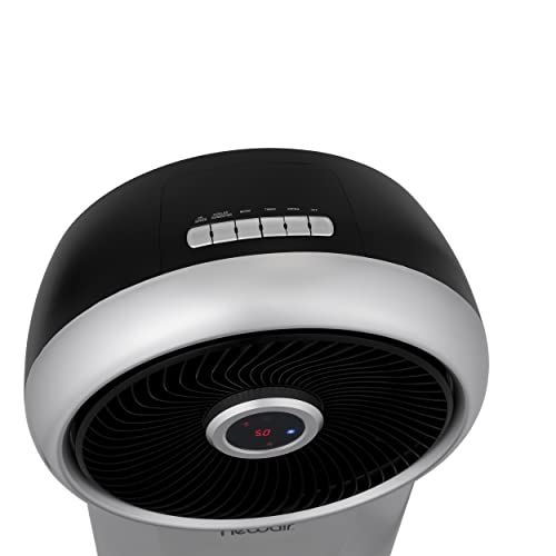 Newair Evaporative Air Cooler and Portable Cooling Fan in Silver, Honeycomb Pad Cooling, 470 CFM, 1.45 Gallon Removable Water Tank, Remote Control and Timer, Cost Saving Cooling for Dry Climates