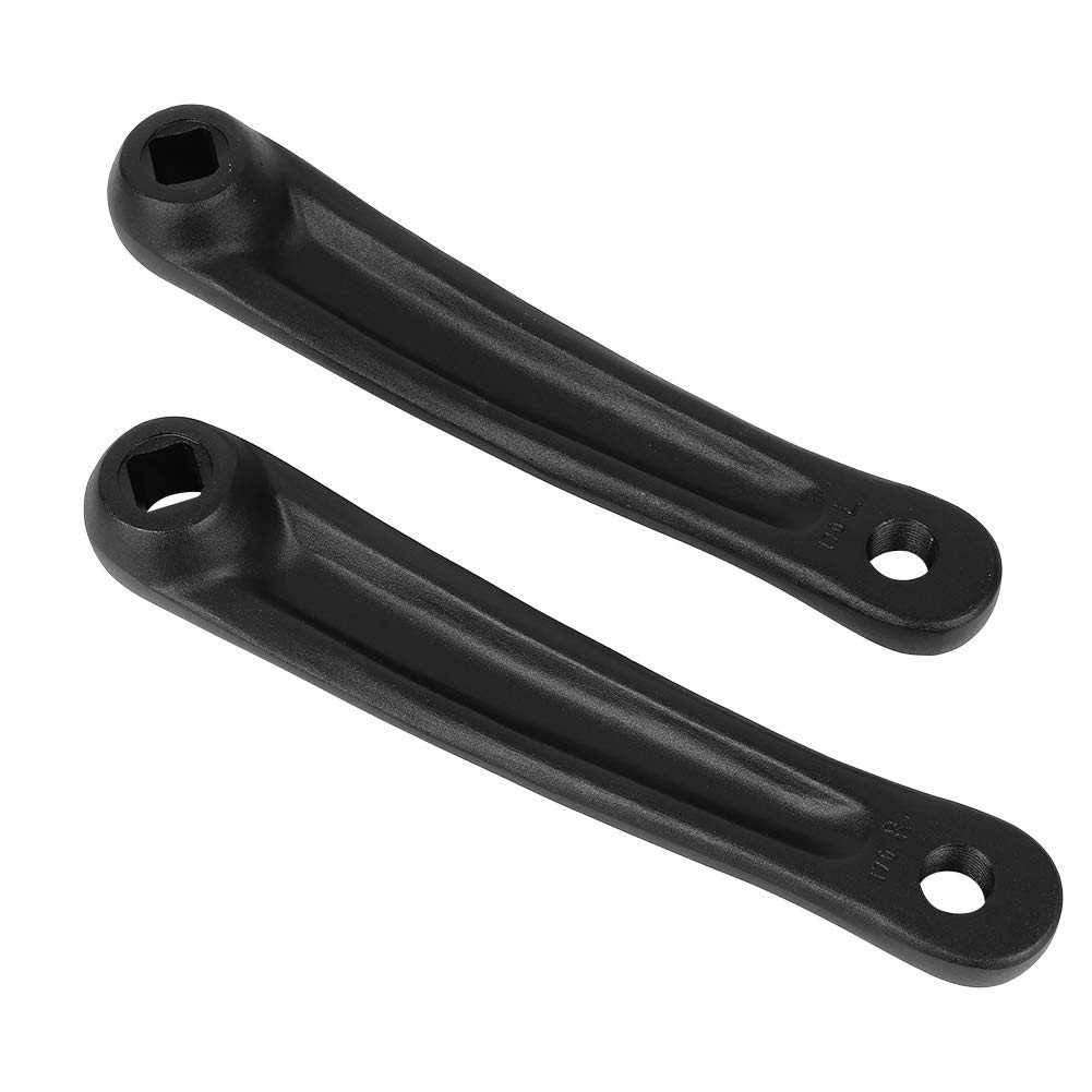 Watris Veiyi 2PCS Bike Crank Arm, Bicycle Crank Arm, Left Single Chain Crank Arm for Electric Bicycle, Folding Bicycle, Hybrid, Mountain Bicycle, Road Bike