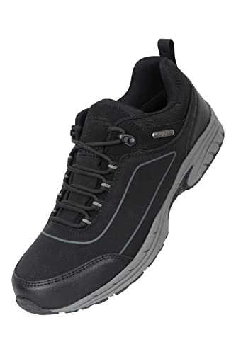Mountain Warehouse Ramble Softshell Mens Waterproof Shoes - IsoDry Charcoal 12 M US Men