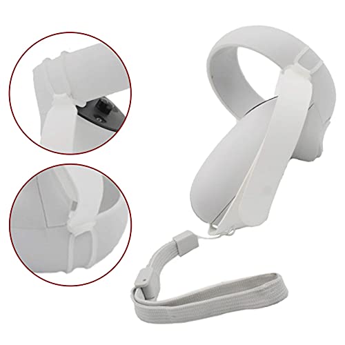 Mxzzand Adjustable Wrist Lanyard for VR Controller Anti‑drop Hand Grip Straps for Oculus Quest 2 VR Touch Controller