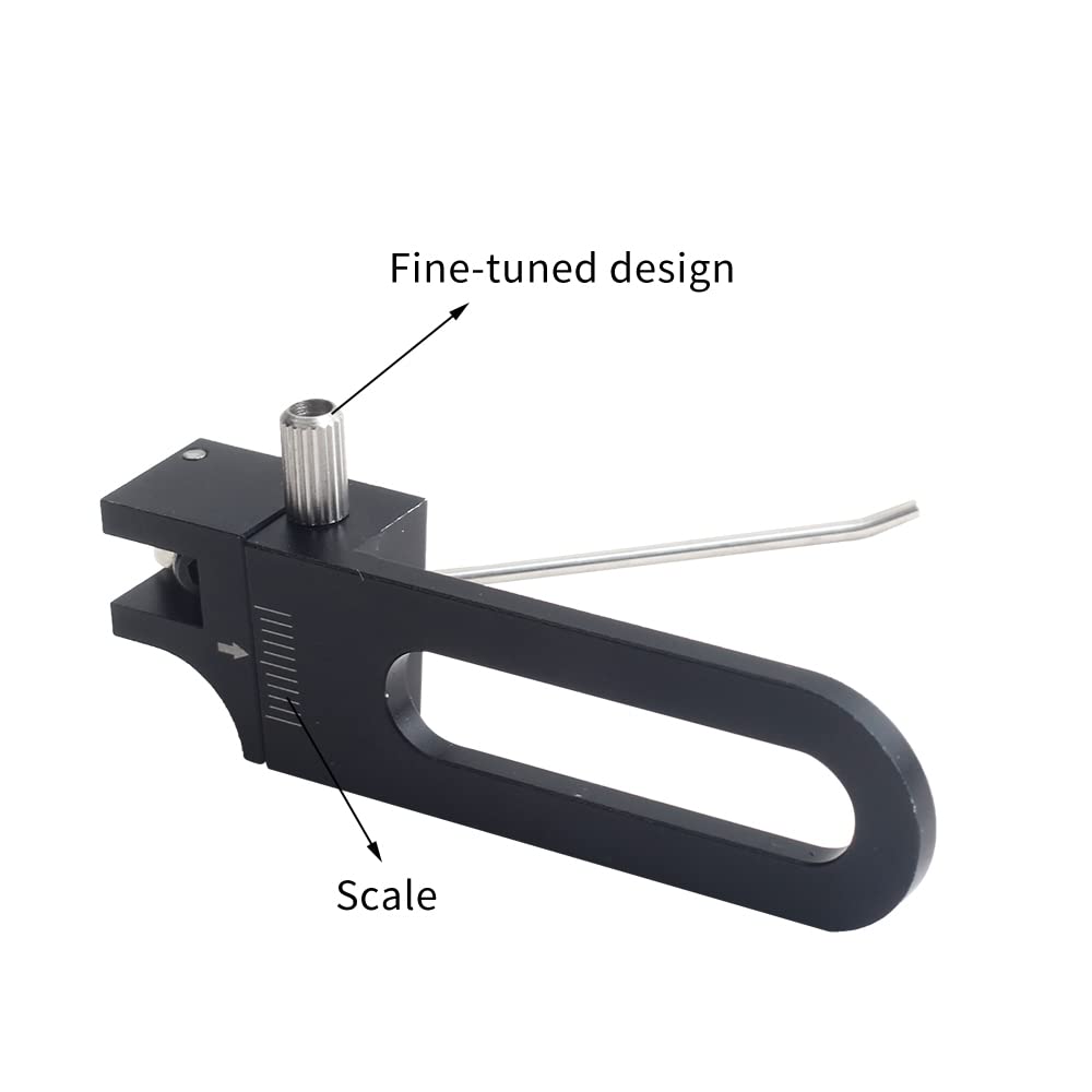 SOPOGER Archery Recurve Bow Magnetic Arrow Rest Screw on Micro Arrow Rest Right Hand for Hunting Target Shooting Outdoor Accessories (Black)