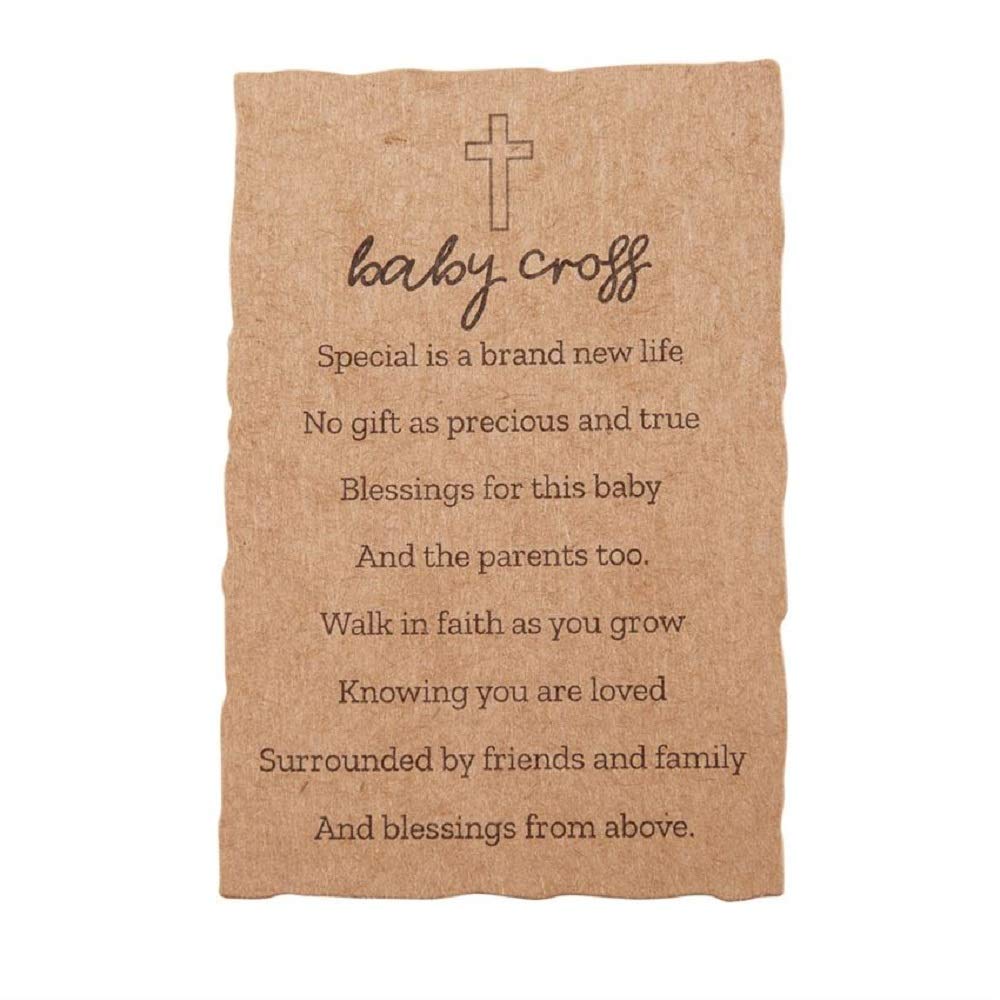 Mud Pie Sweet Baby Prayer Cross
