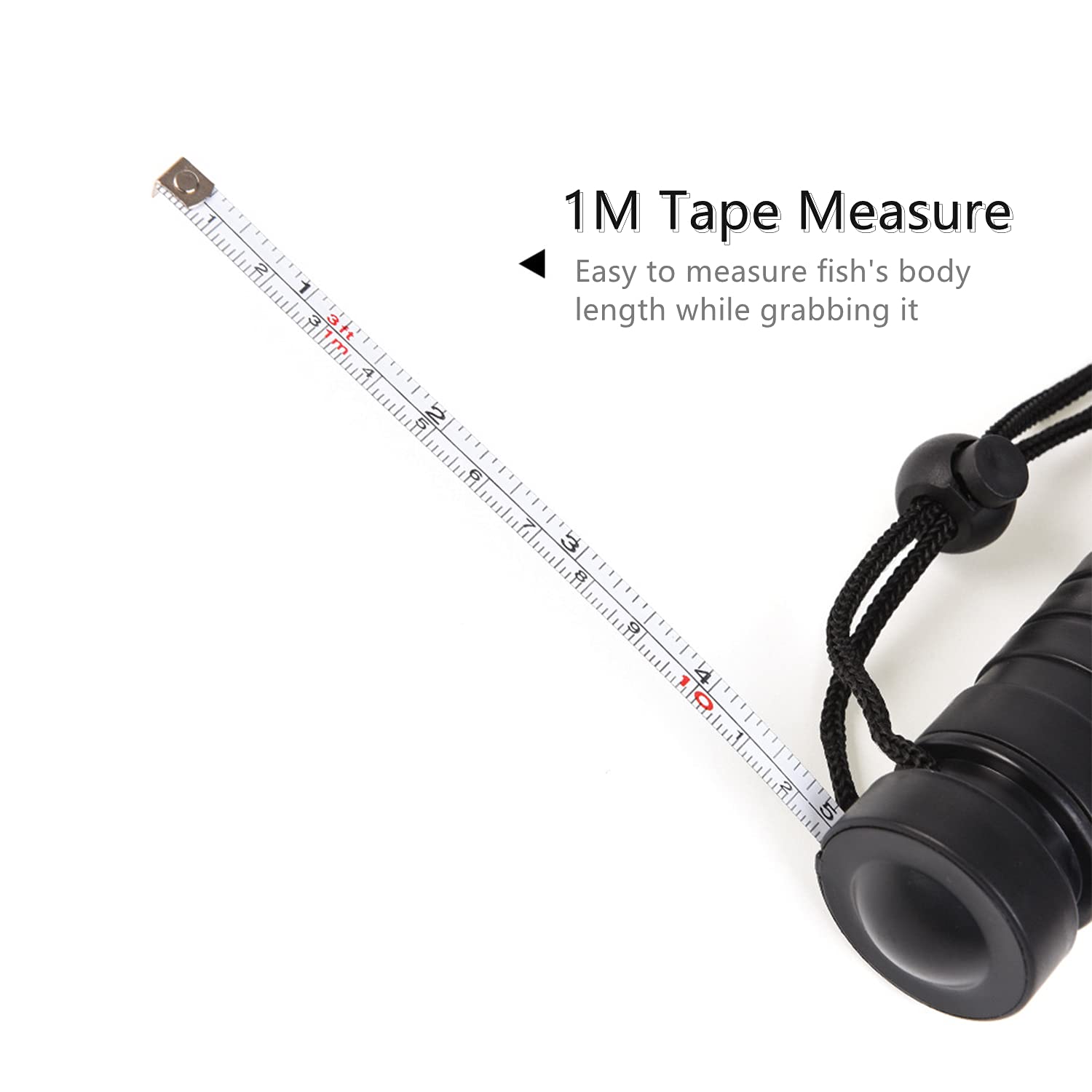 NC 3 in 1 Fish Lip Gripper Fishing Stainless Steel Fish Holder Fish Lip Grip Tool with Electronic Digital Weight Scale 55lb