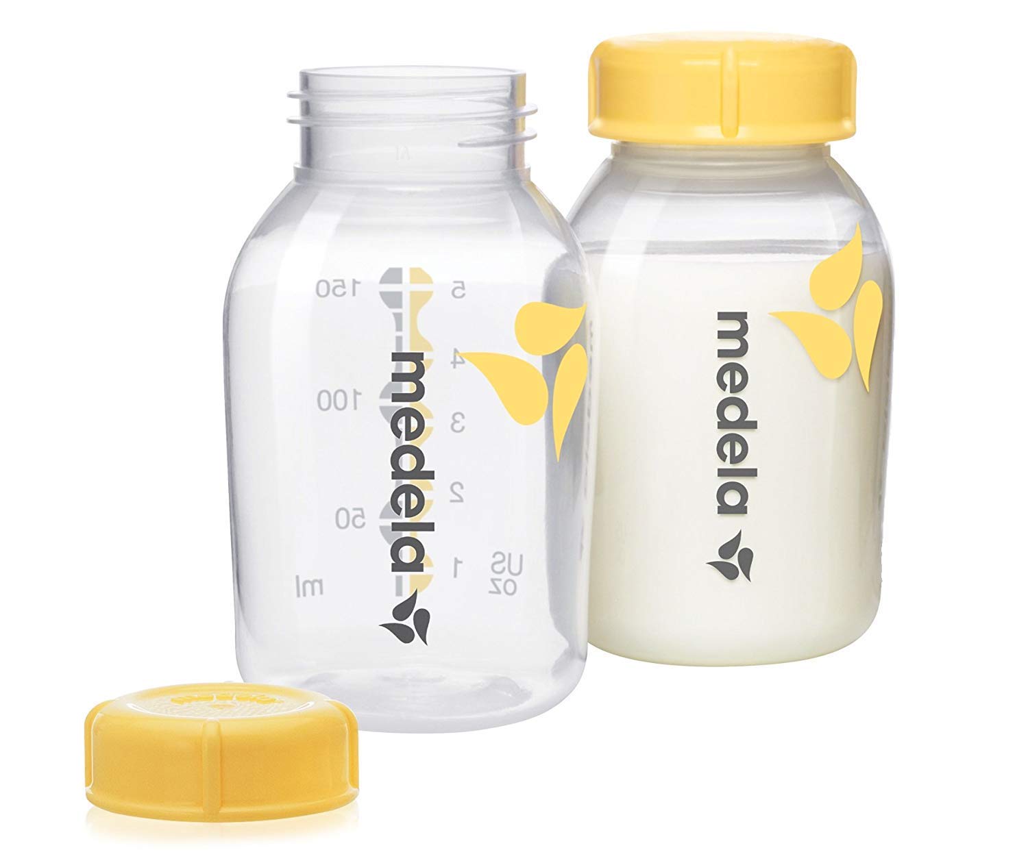 Medela Breast Milk Cooler and Transport Set, 5 Ounce Bottles with Lids, Contoured Ice Pack, Cooler Carrier Bag (2 Pack)