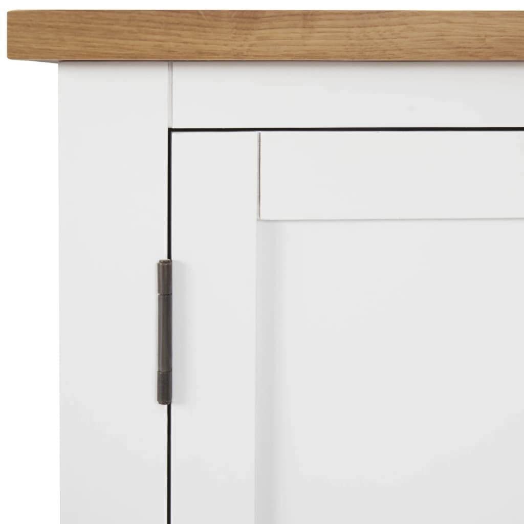 MNISDFL Storage cabinets Wall cabinets Bookcases Cupboard 17.7"x12.6"x33.5" Solid Oak Wood Entryway Serving Storage Cabinet Doors for Bathroom, Kitchen, Living Room or Bedroom