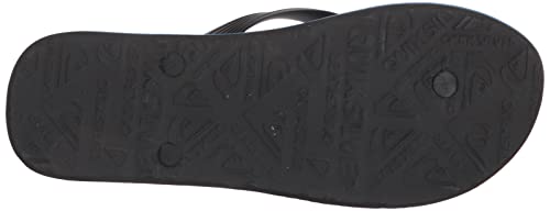 Quiksilver Men's Molokai Omni Sandal, Black/Blue/Black, 13
