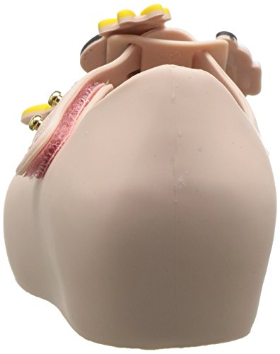 Mini Melissa Girls' Mini Ultragirl + Disney Mary Jane Flat, Sand, 9 Regular US Toddler