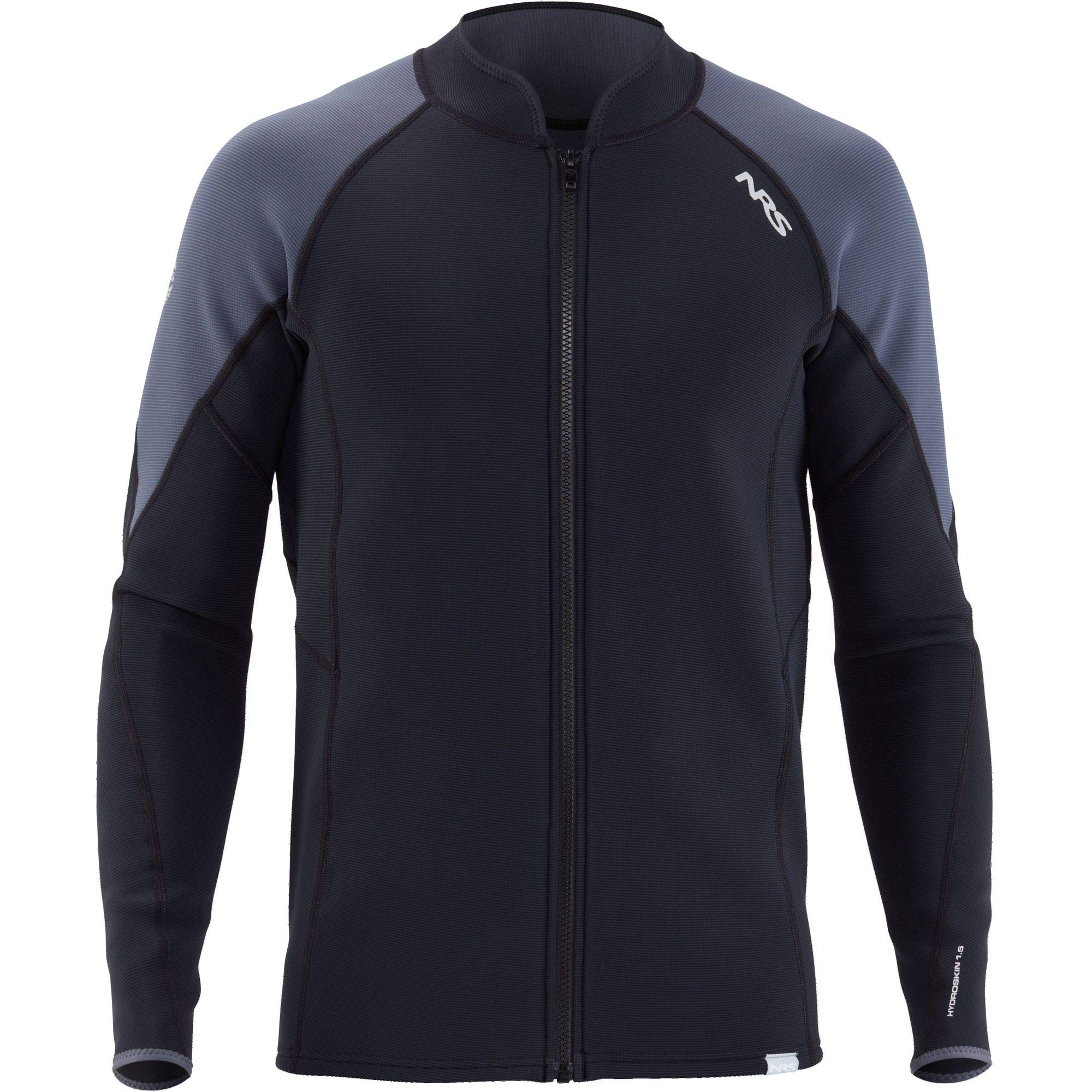 NRS Men's HydroSkin 1.5 Jacket-Black-XL