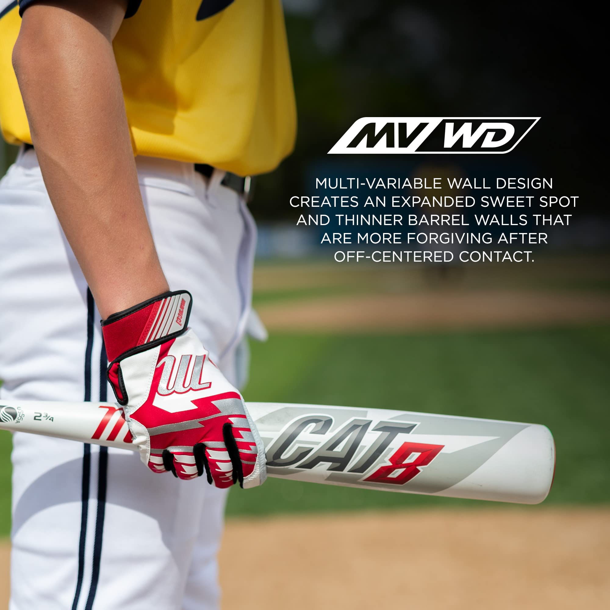 Marucci CAT8 -10 USSSA Junior Big Barrel, 2 3/4" Barrel Junior Big Barrel, 27"/ 17 oz