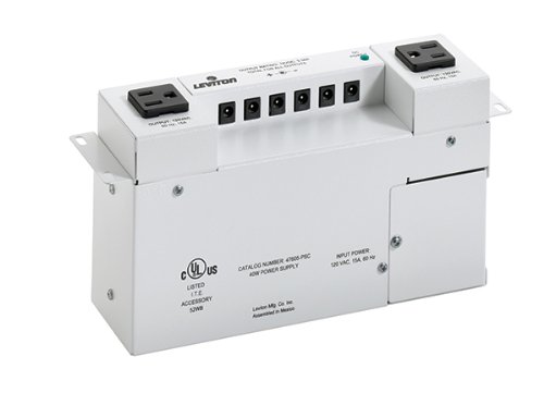 Leviton 47605-PSC Versatile Power Supply for Structured Media Cabinet