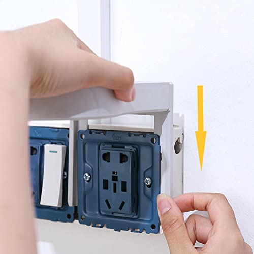 WiTi Wall Mount Bracket for Tapo IP Camera Easy Installing,Plastic PT Cameras Holder Indoor Security Systems,Support CCTV Cameras Cables Storage in The Junction Box