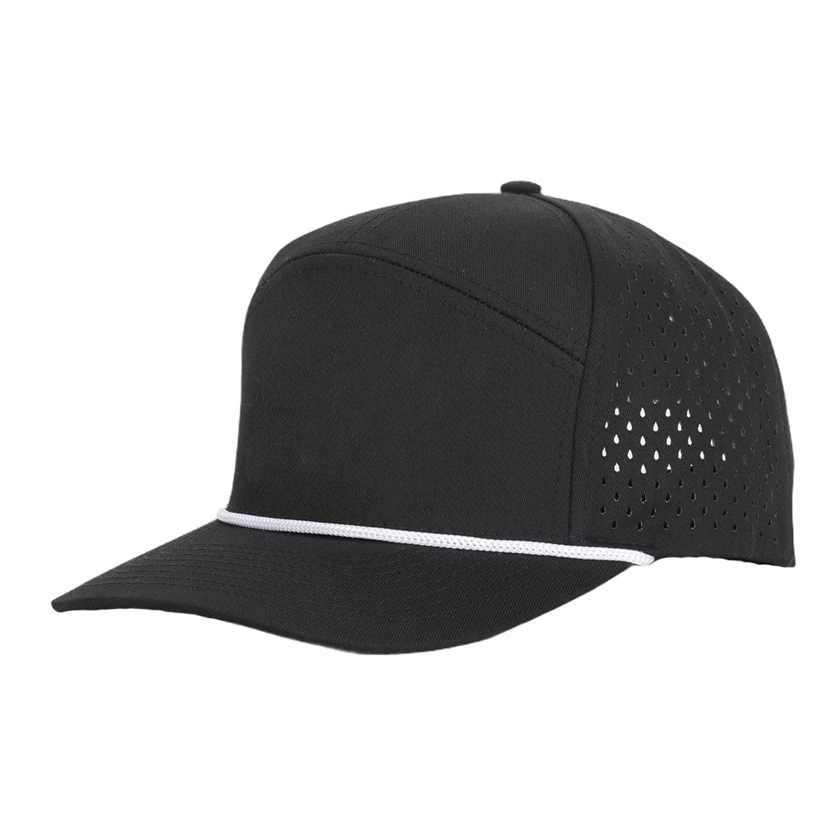 SixHats Stealth Tradesman Waterproof Blank Hat | Unisex | Small/Medium | Hats for A Cause (56CM) Black, Black, Small-Medium