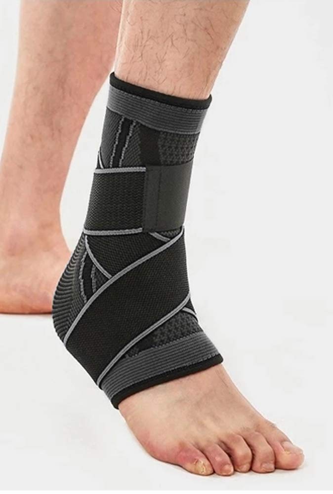 NextGen Active Supportive Ankle Brace (2 Pack). Adjustable Straps with Compression Sleeve. Protect Against Ankle Sprains. (Large/X-Large)