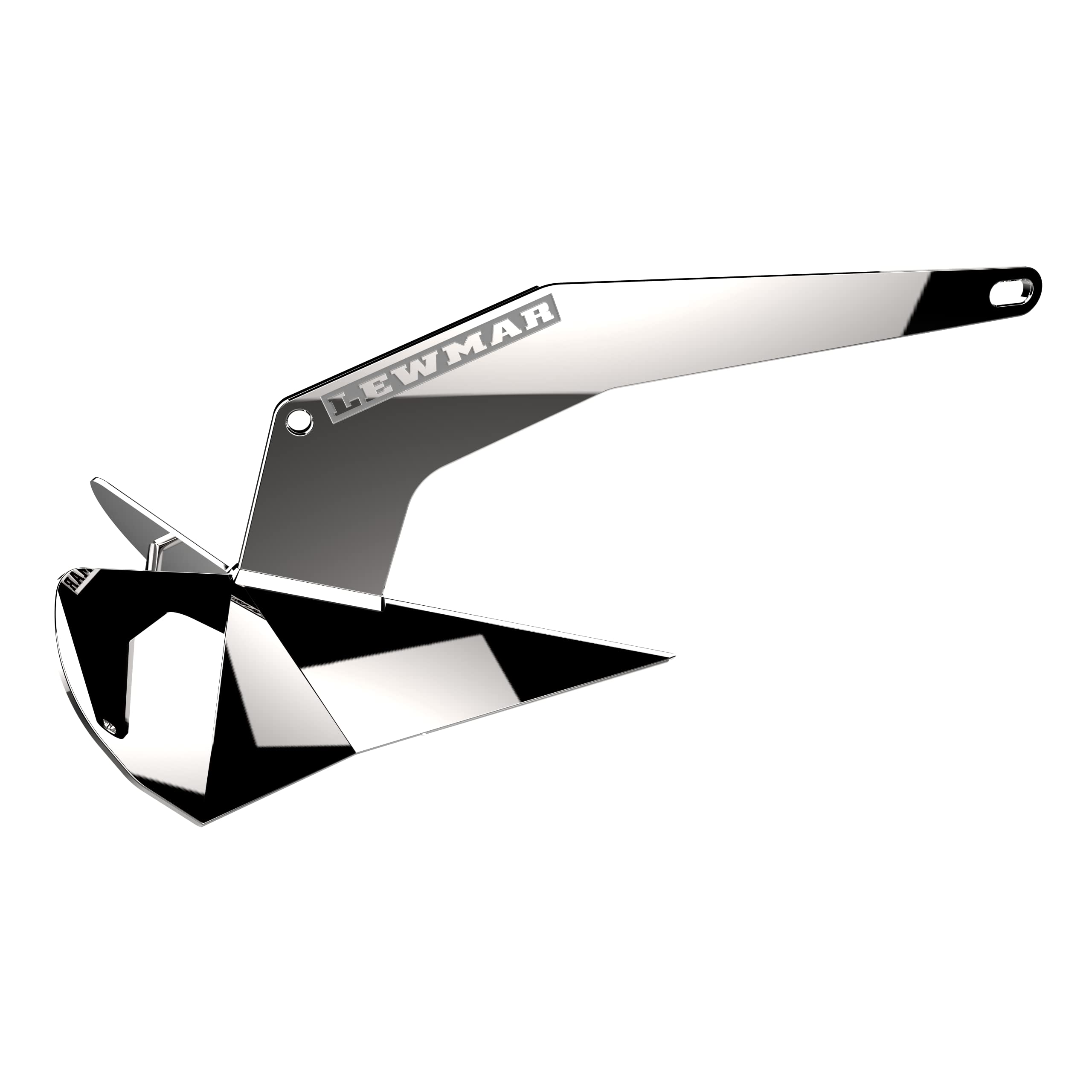 Lewmar Stainless Steel DTX Anchor 10kg/22lbs for Boats 18'-27'