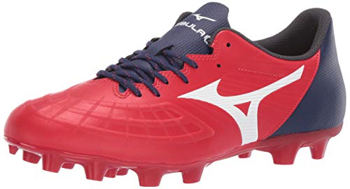 Mizuno Rebula III Select Soccer Shoe,red-navy,11 M US