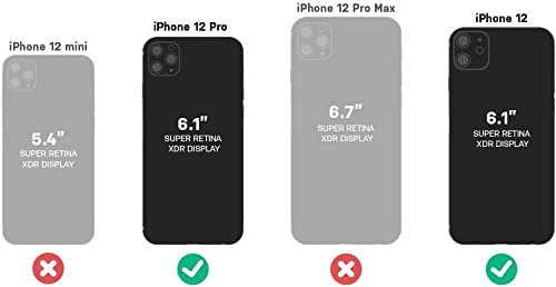 OtterBox Defender XT Case for iPhone 12 / iPhone 12 Pro with MagSafe, Shockproof, Drop Proof, Ultra-Rugged, Protective Case, 5X Tested to Military Standard, Black