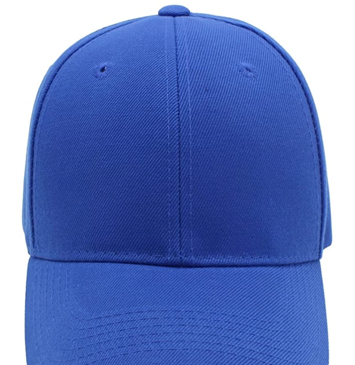 Pen Kit Mall - Top Level Baseball Cap Men Women - Classic Adjustable Plain Hat Men Women Adjustable Golf Hiking Outdoor Headwear (Royal Blue)