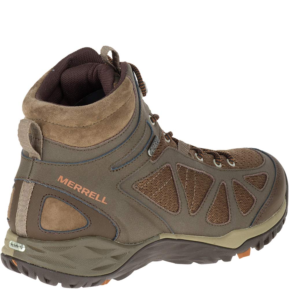 Merrell Women's Siren Sport Q2 Mid Waterproof Hiking Boot, Crown Blue, 11 M US