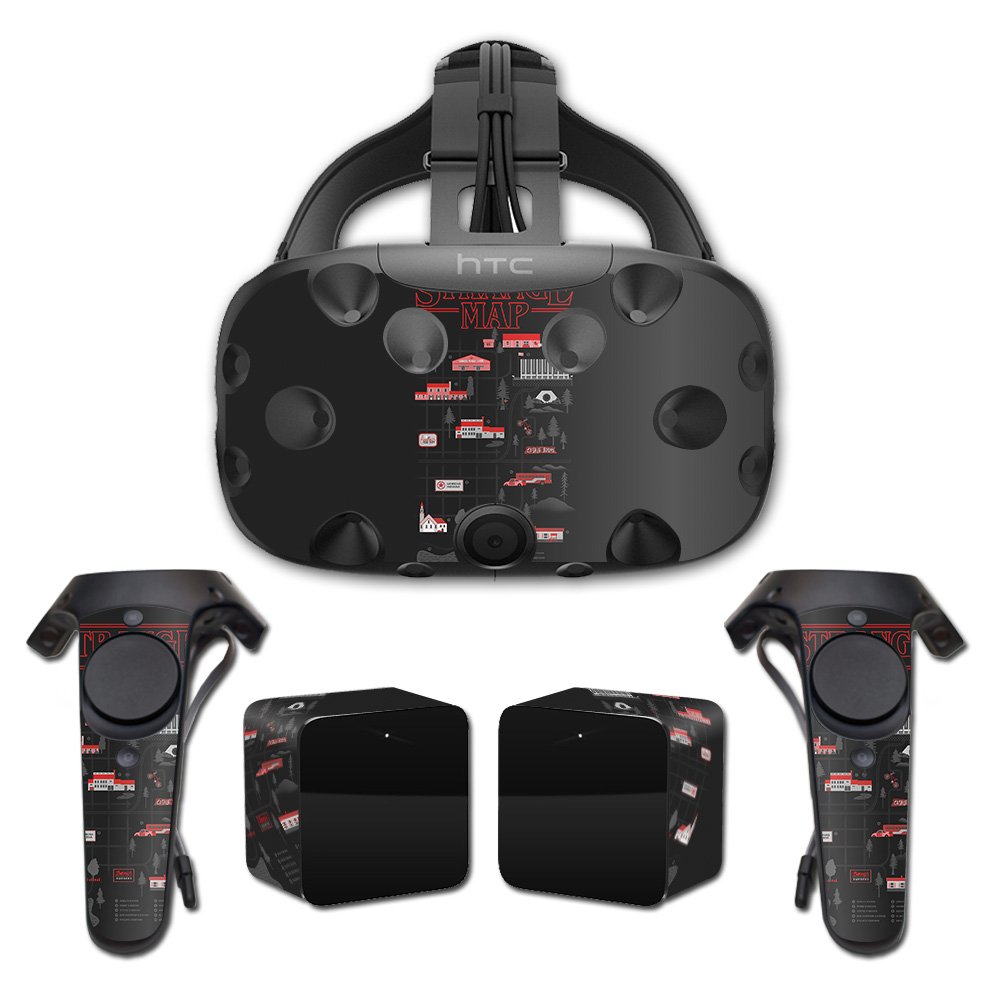 MightySkins Skin Compatible with HTC Vive Full Coverage - Strange Map | Protective, Durable, and Unique Vinyl Decal wrap Cover | Easy to Apply, Remove, and Change Styles | Made in The USA
